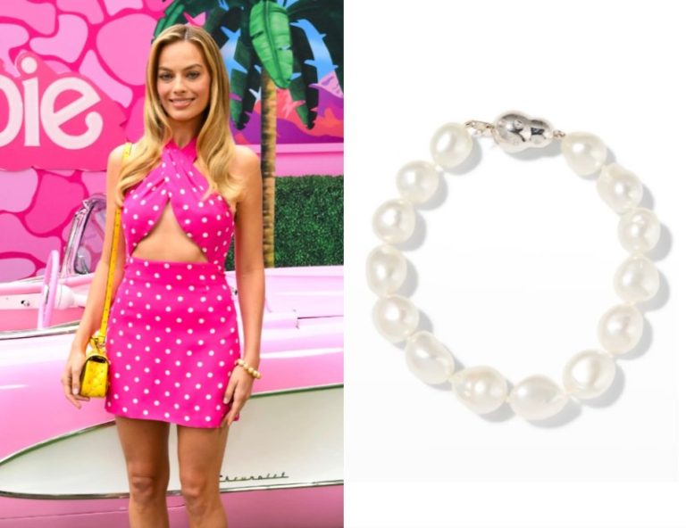 Barbie: Margot Robbie’s Pearl Bracelet | Shopyourmovies