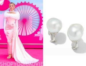 Barbie: Margot Robbie’s Pearl Earrings | Shopyourmovies
