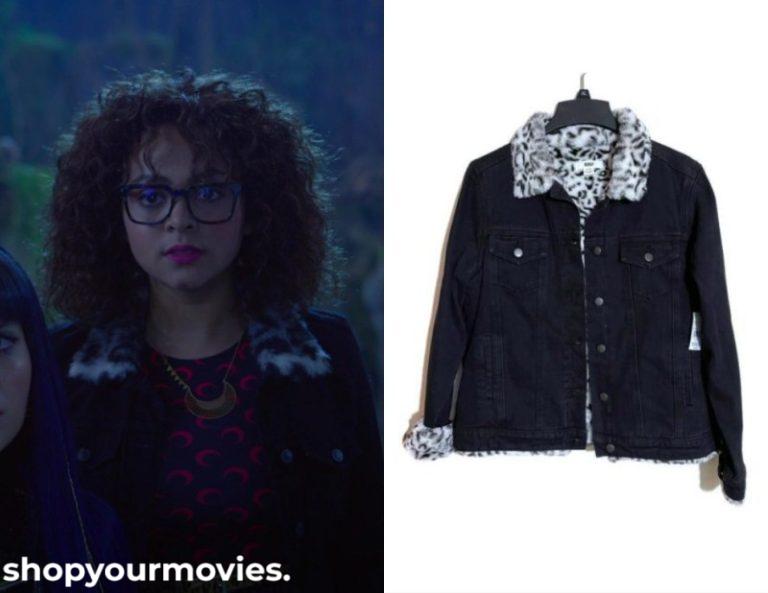 Monster High: Clawdeen’s Black Jacket with Fur Collar | Shopyourmovies