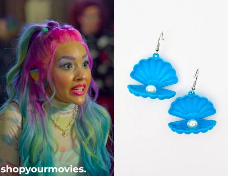 Monster High: Lagoona’s Blue Shell Earrings | Shopyourmovies