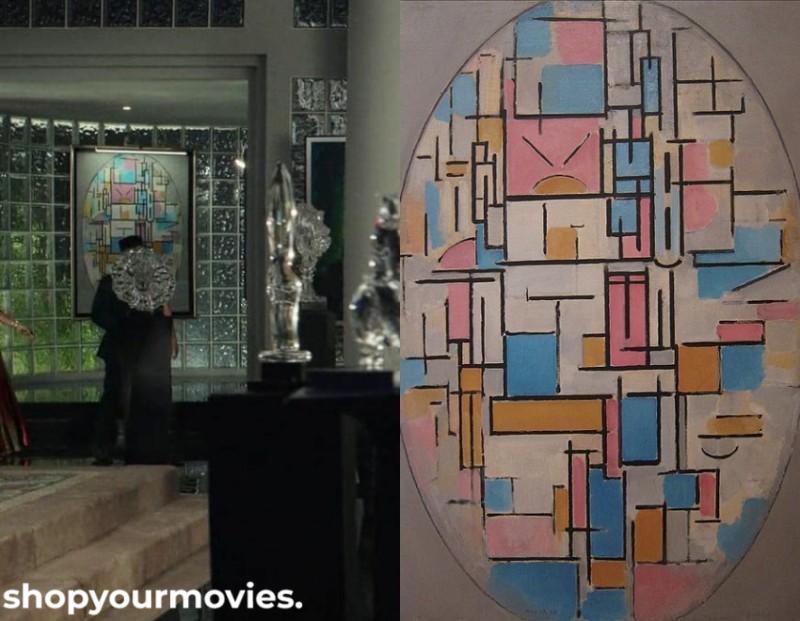 Glass Onion: Miles’ Mondrian Painting (I) | Shopyourmovies